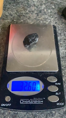 32.60 ct. Black hexagonal graphite-C meteorite impact diamond! | eBay