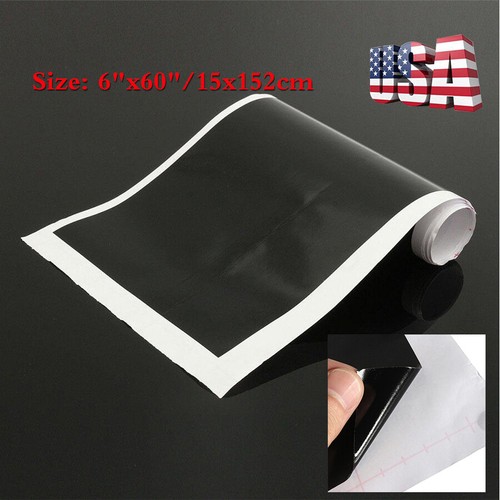 6"x60" Vinyl Sun Strip Visor Windshield Banner Strip Reflective Decal ...