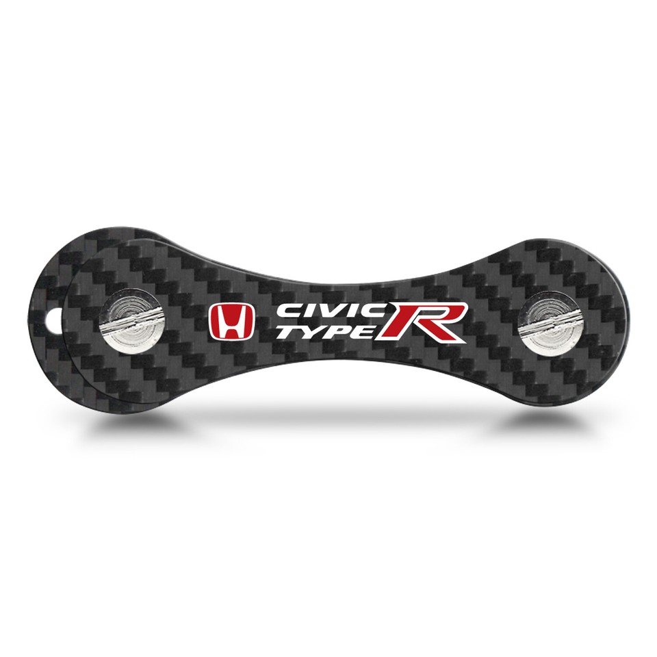 Honda Civic Type R Real Carbon Fiber Key Organizer Holder Key Chain | eBay