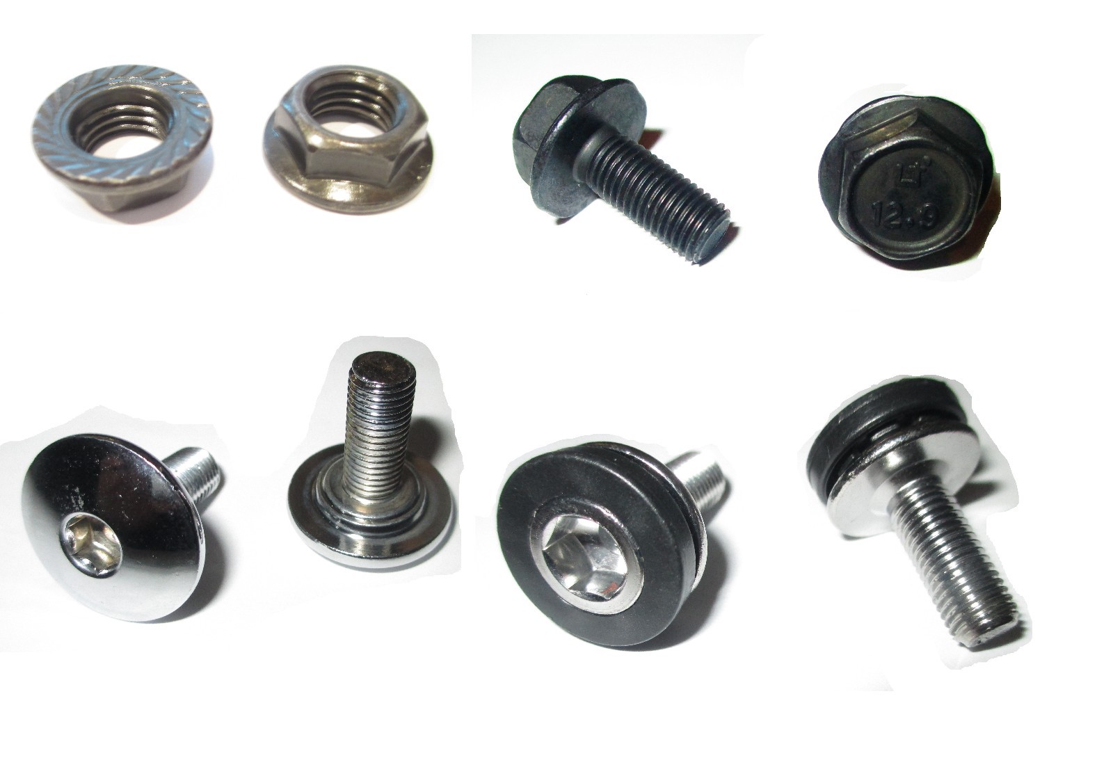 Bicycle Bottom Bracket Bolts Crank Arm Set Mounting Bolts Set of 2 New ...