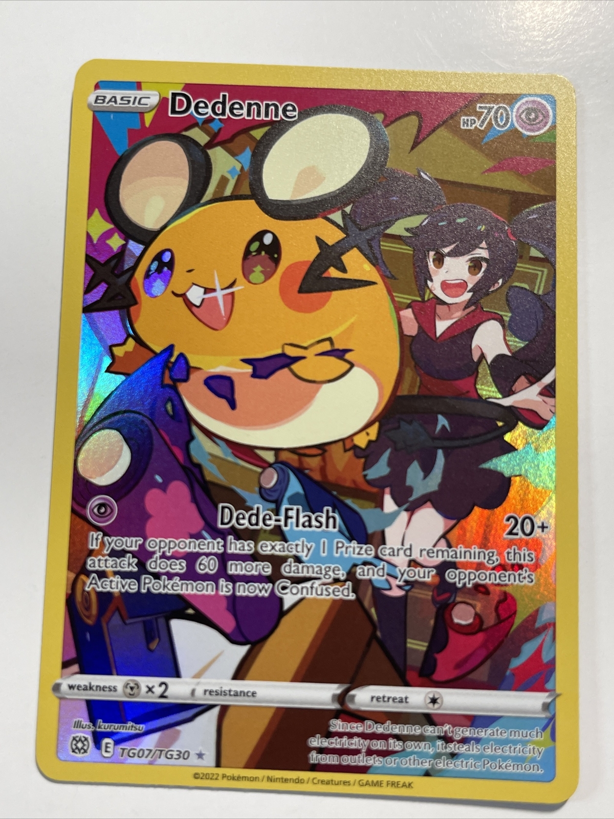 Dedenne - TG07/TG30 Ultra Rare Brilliant Stars MINT Pokemon TCG | eBay