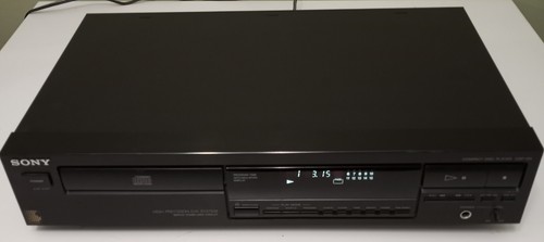 Sony Vintage CDP-291 CD Player Compact Disc Japan 1991 No Remote (Works ...
