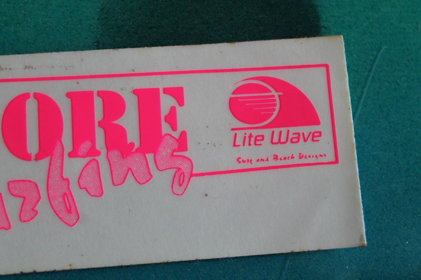 HARDCORE SURFING LITE WAVE Surfboards Neon SURF FUSION Vintage Surfing ...