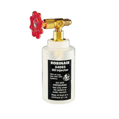 Robinair 34065 R-134a Oil Injector Bottle with 1/2" ACME Fitting | eBay