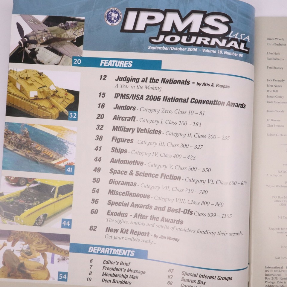 IPMS Journal National Convention Sept/Oct 2006 Vol 18 Issue 6 | eBay
