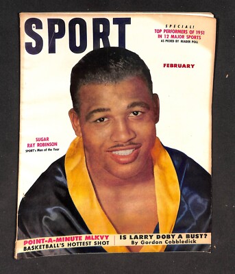 FEBRUARY 1952 SPORT MAGAZINE, SUGAR RAY ROBINSON COVER | eBay