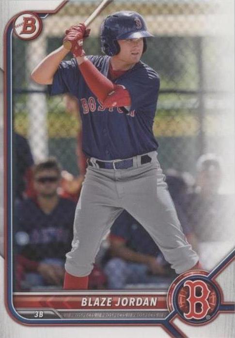 2022 Bowman - Prospects Blaze Jordan #BP-58 (RC) for sale online | eBay