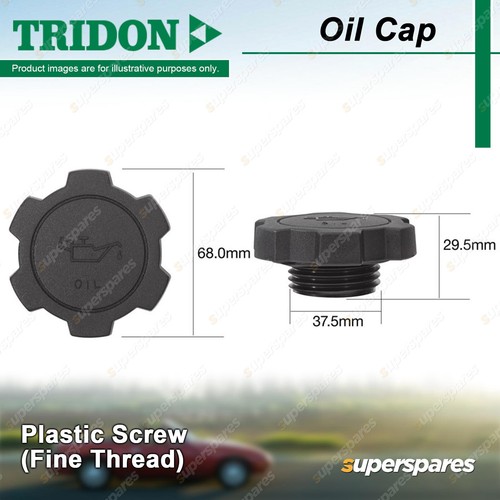 Tridon Oil Cap for Toyota Townace Toyo-Ace Windom Yaris Hiace Lite-Ace ...
