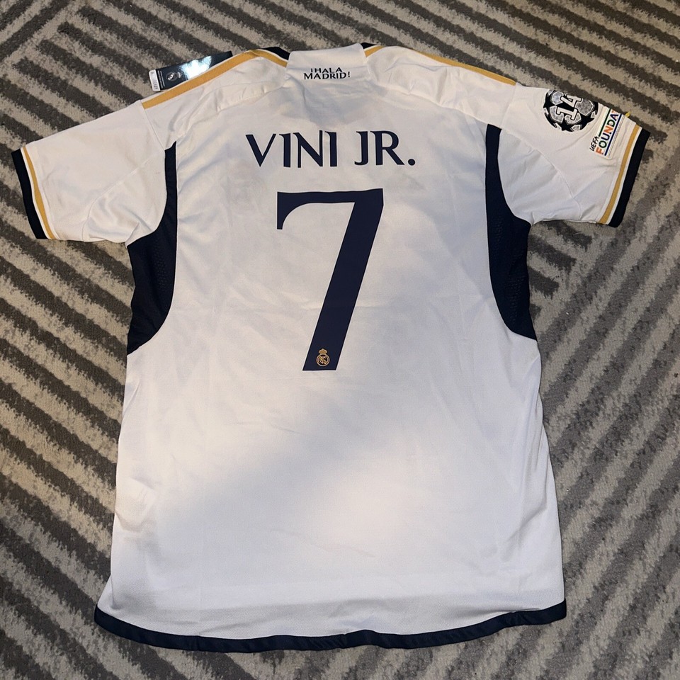 Real Madrid Vini Jr. Jersey US Size Medium | eBay