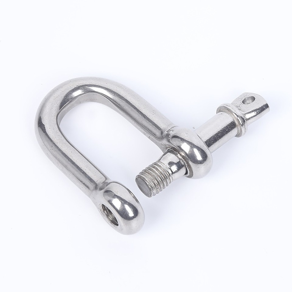 D Shackle & Bow Shackle M4-M32 304/316 Stainless Steel Shackles Lifting ...