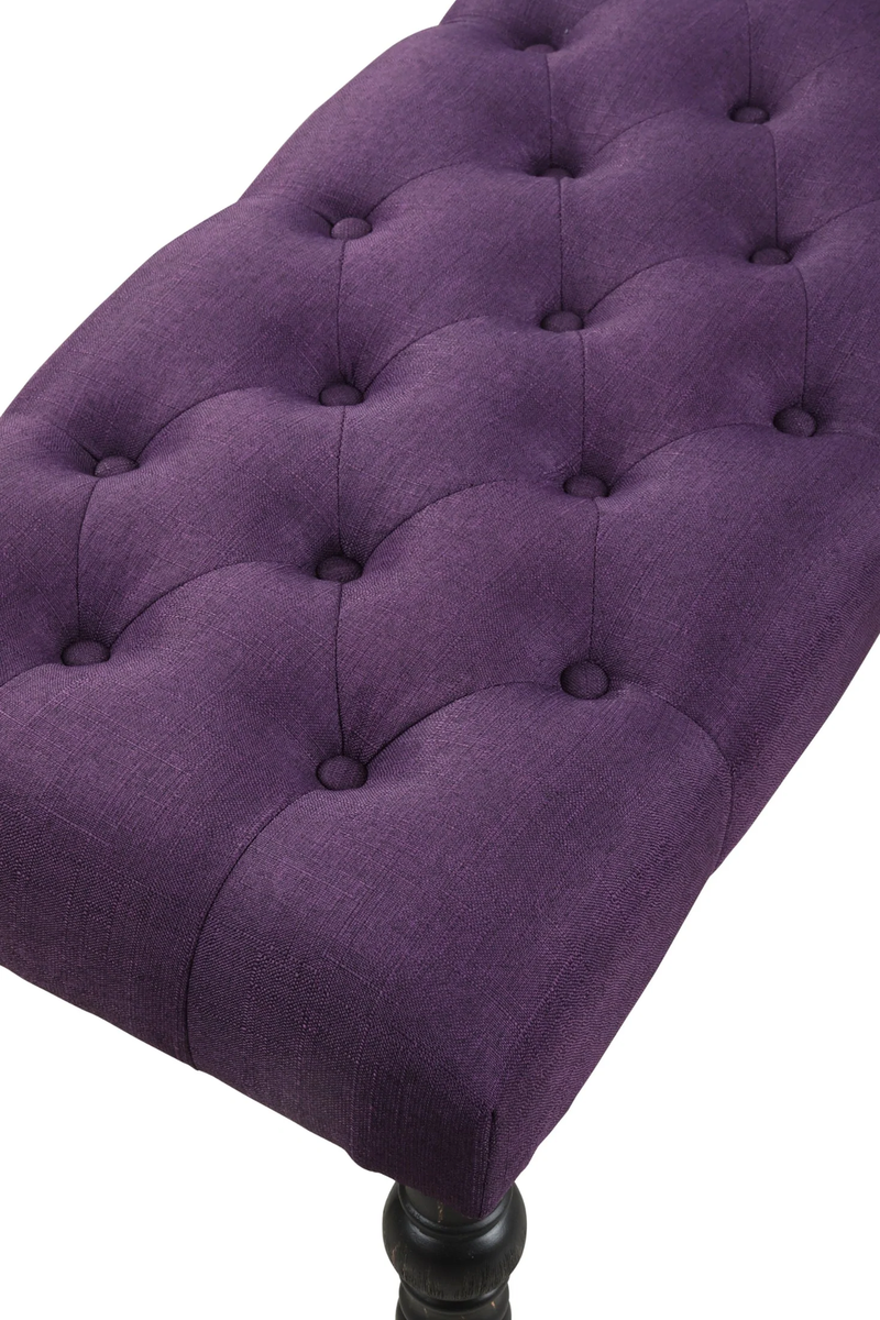 Purple Bedroom Bench