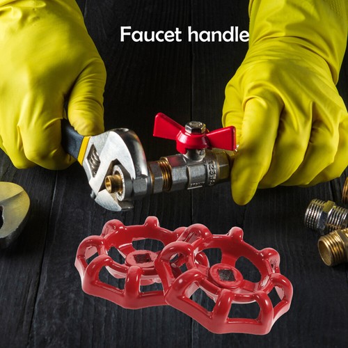6 Pcs Faucet Handle Round Wheel Handles Replacement for Valves Shutoff ...