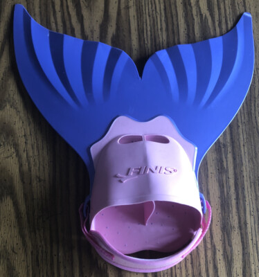 FINIS Mermaid Tail Monofin Pink Swimming Fin Youth Kids Pink/Purple | eBay