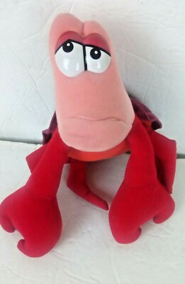 The Little Mermaid Disneyland "Walt Disney World" Sebastian Plush Crab ...