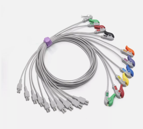 GE Marquette CAM 14 EKG 10 Leads Grabber Cable 2016032001 - Same Day ...