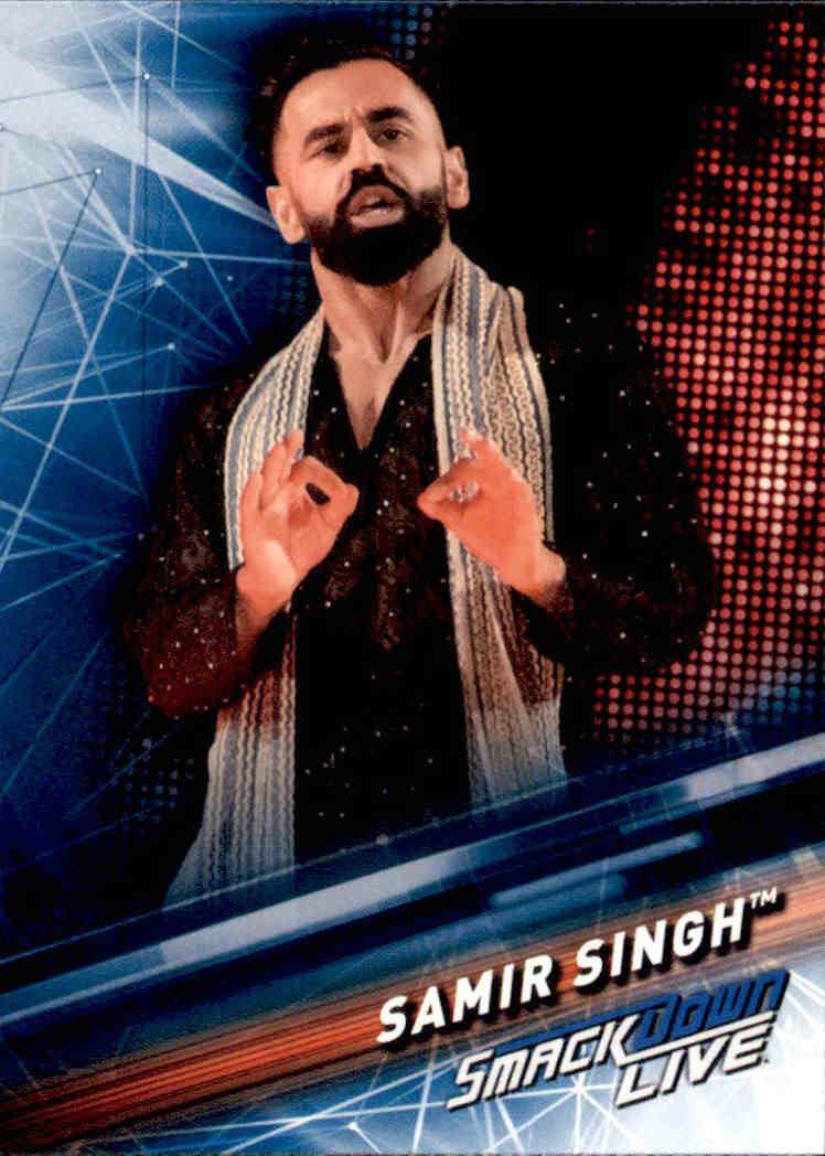 2019 Topps WWE Smackdown Live Base #45 Samir Singh | eBay