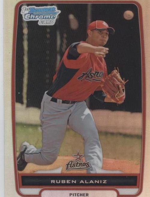 2012 Bowman Chrome - Prospects Ruben Alaniz #BCP220 Refractor (RC) for ...