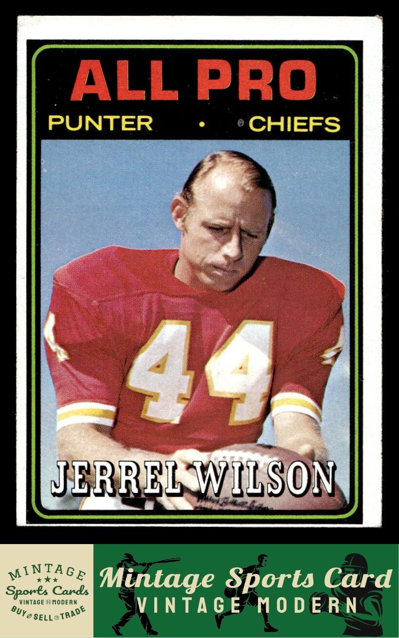 1974 Topps - Jerrel Wilson - #144 Kansas City Chiefs | eBay