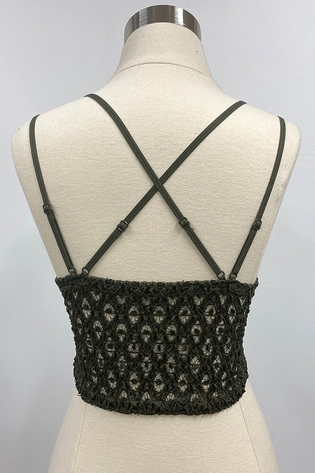 Anemone Women's Sexy Comfortable Lace Wireless Stretch Bra Bralette Top ...