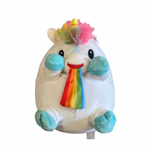 Fiesta Squishable Puking Unicorn Rainbow Mane Tail & Puke 10”Soft ...
