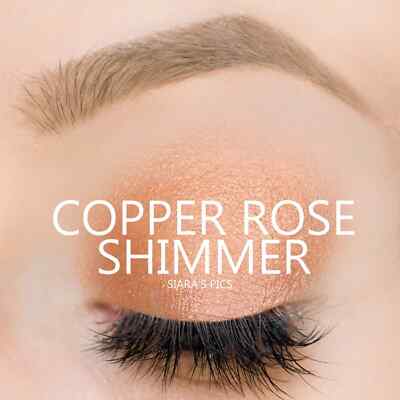 ShadowSense Shimmer Copper Rose Long Lasting Eye Shadow Color Full Size ...