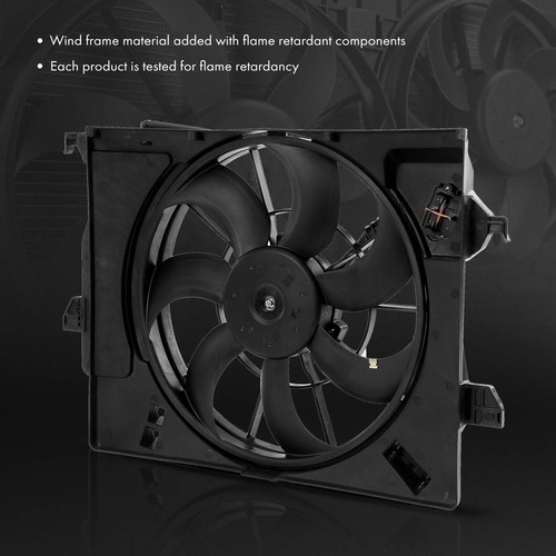 Radiator Cooling Fan for Hyundai Accent IV Kia Rio MK III 1.4 1.6 ...