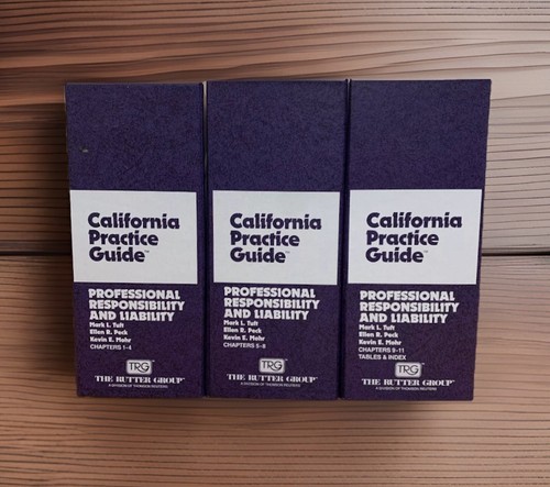 California Practice Guide Professional Responsibility 2023 Rutter Group Full Set | eBay