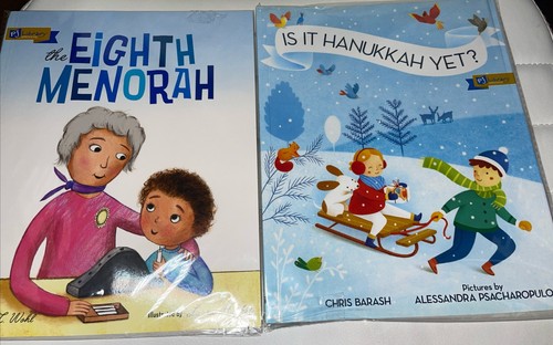 TWO Jewish Children's Books Holiday Hanukkah Chanukah Themes PJ Library ...