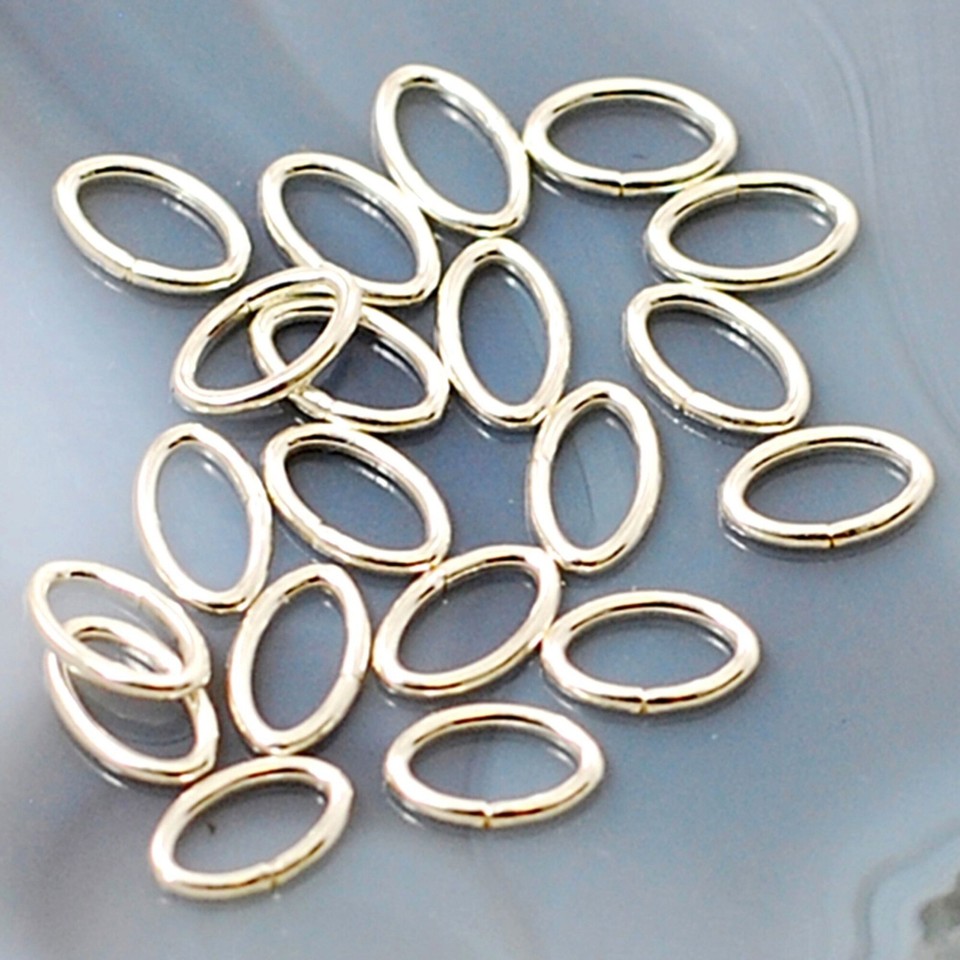 925 Sterling Silver 3mm 4mm 5mm 6mm 7mm Open/Closed Jump Rings Round ...