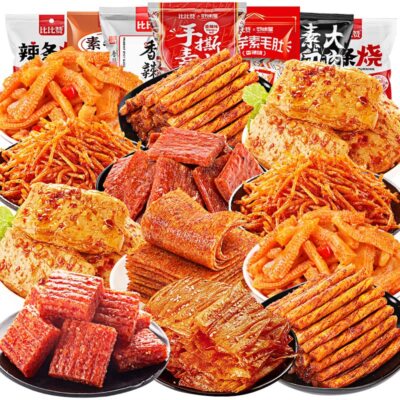 Chinese La Tiao Snack Gift Multi-flavor Latiao Spicy Bar Spicy Strips ...