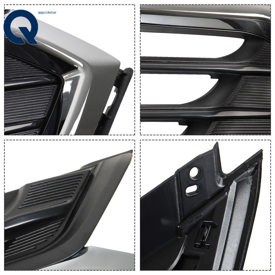 For 2018-2020 Chevrolet Equinox Black&Chrome Grill Front Bumper Upper ...