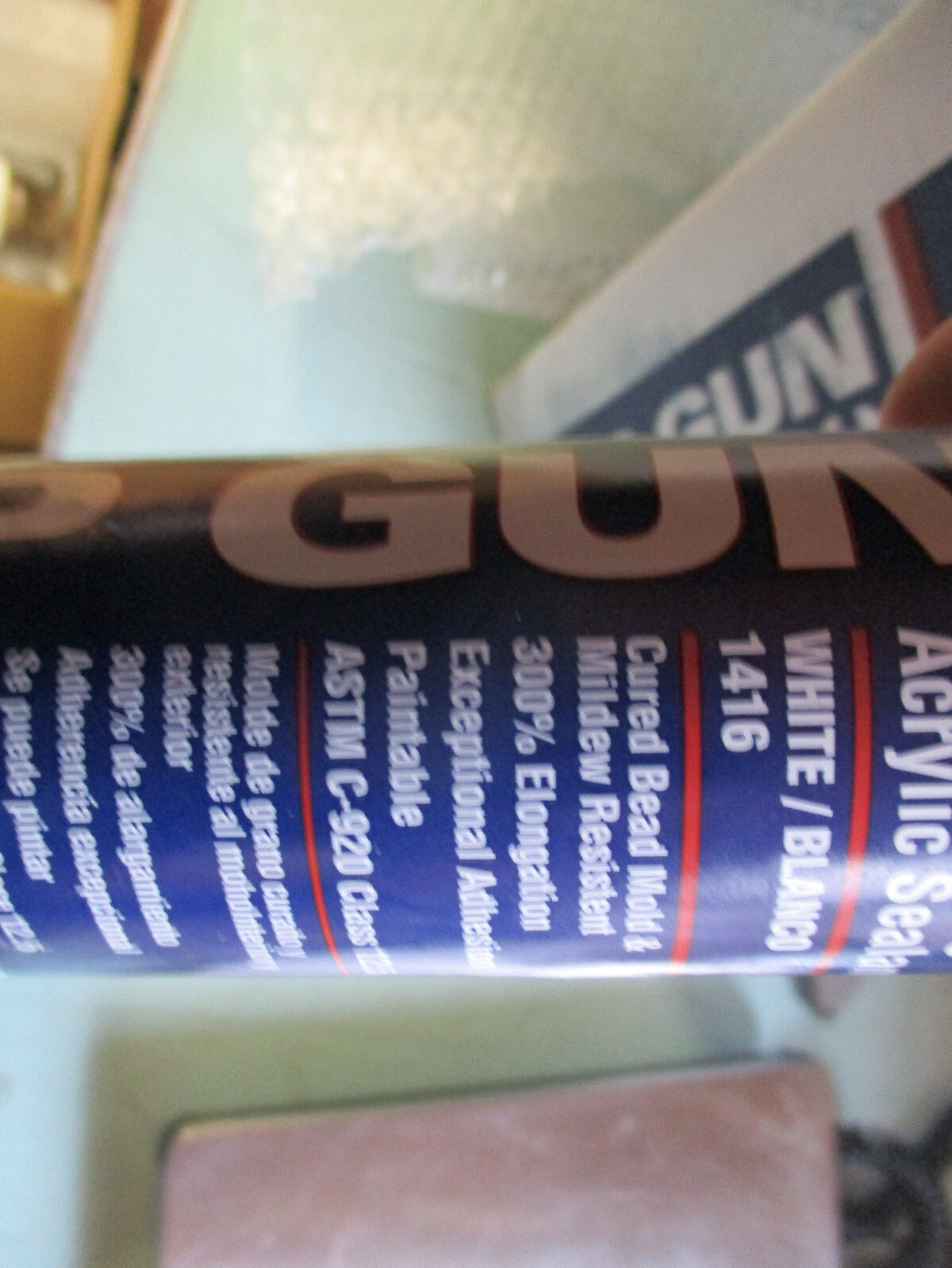 Top Gun 300 White 1416 Elastomeric Siliconized Acrylic Sealant 10.1oz ...