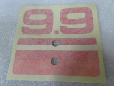 T45 Genuine Suzuki Marine 61435-93520 Emblem Rear Mark OEM New Factory ...