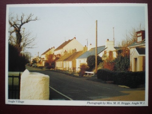 POSTCARD PEMBROKESHIRE ANGLE VILLAGE | eBay
