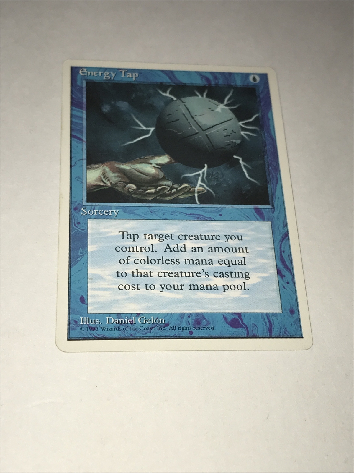 Magic the Gathering: Energy Tap Card | eBay