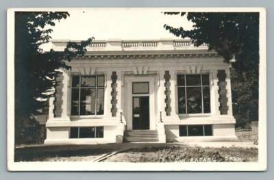 Carnegie Library SAN RAFAEL California RPPC Marin County Antique Photo ...