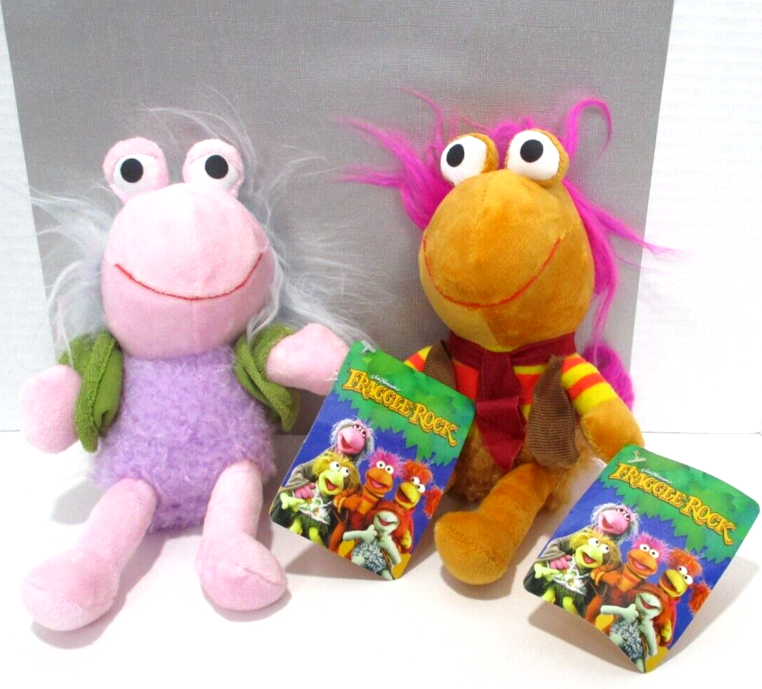Fraggle Rock Plush 2022 Big Head Mokey and Gobo Jim Henson Muppets 7 ...