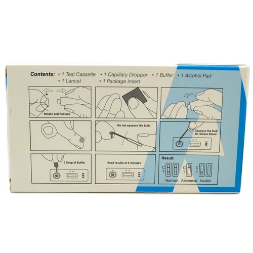 ALLTEST Home Ferritin Test Kit For Iron Deficiency | eBay UK