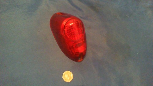 MORRIS MINOR REAR LIGHT LENS LUCAS L549 NEW OLD STOCK MGA MORGAN ...