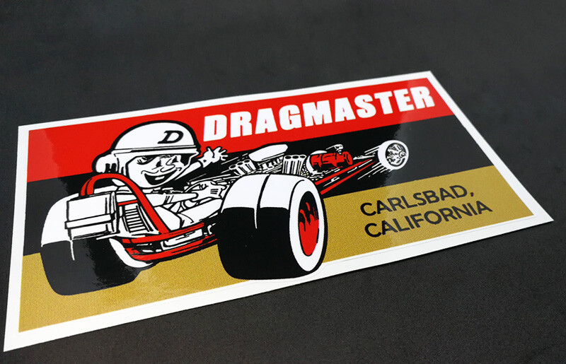 DRAGMASTER Vintage Style DECAL/Vinyl STICKER, drag racing, hot rod, rat rod | eBay