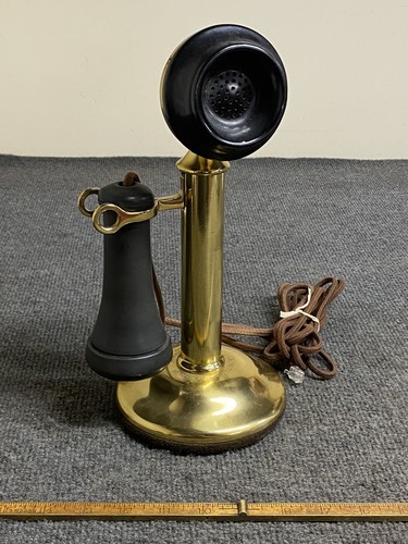 Antique Western Electric Brass Candlestick Phone Pat Sept 13, 1904 | eBay