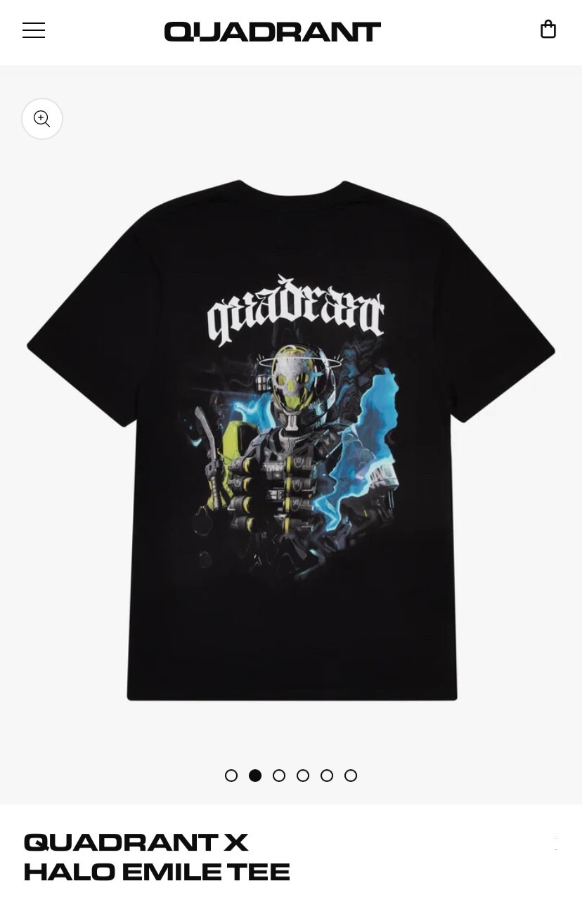 Quadrant Lando Norris Halo Emile T shirt | eBay