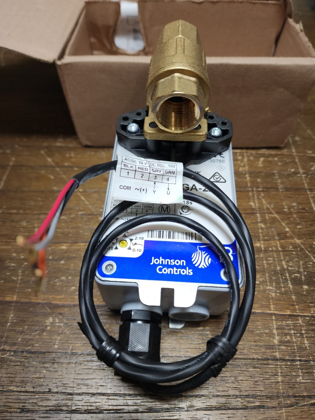 Johnson Controls VG1245AC+923GGA 2-Way 1/2" NPT SS CV | eBay