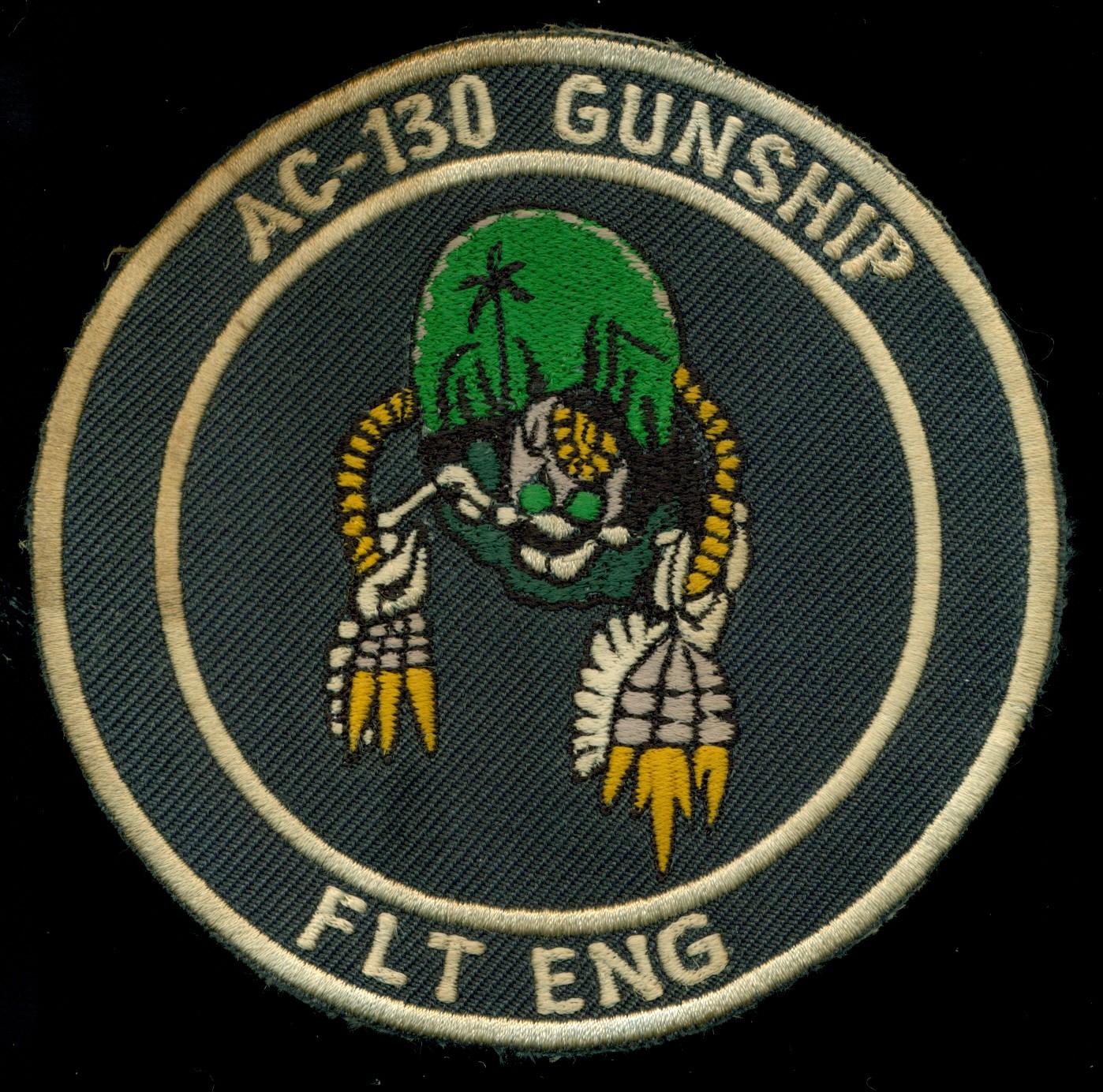 USAF 4th Special Operations Squadron AC-130U Flight Engineer Patch S-13 ...