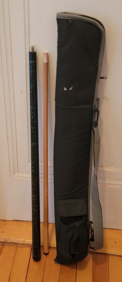 Valhalla by Viking VA214 19oz 58” green 2 pc billiard cue stick w ...