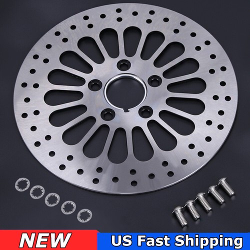 Rear Brake Rotor fit for Harley Touring Road King Softail Fatboy ...