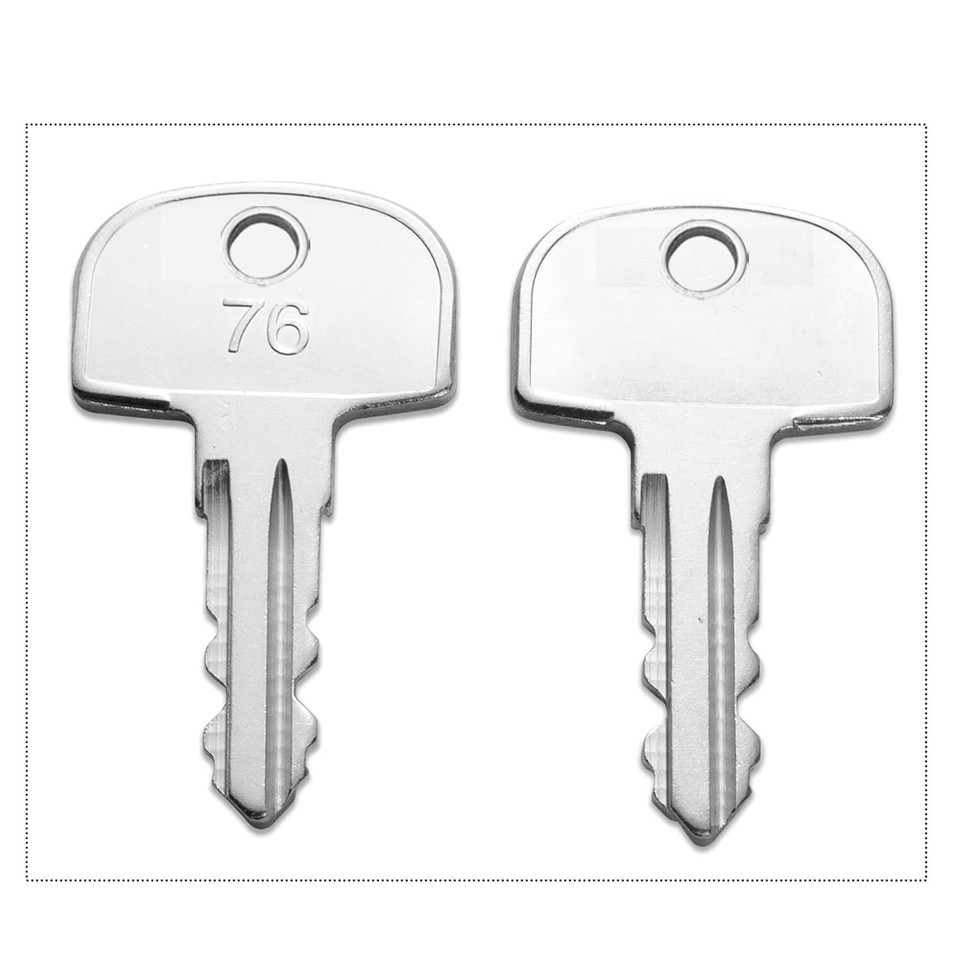 10X 601 Sany Key Fits Sany Mini Excavator Crane Ferris Mower Bluebird ...