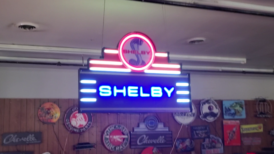 wholesale lot of 10 Lighted Sign Flex LED Neon Steel Case 39" Art deco ...