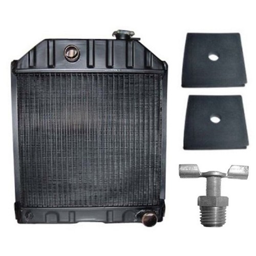 New Radiator with pads Fits Ford Tractor "C7NN8005H" 2000 2600 3000 ...