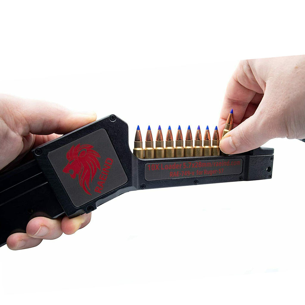 RAEIND Magazine Quick Ammo Speed Loader For Ruger 57 (5.7x28mm) Made In ...